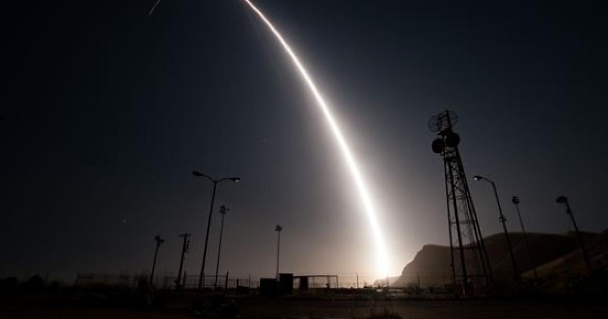 U.S. launches intercontinental ballistic missile from California coast