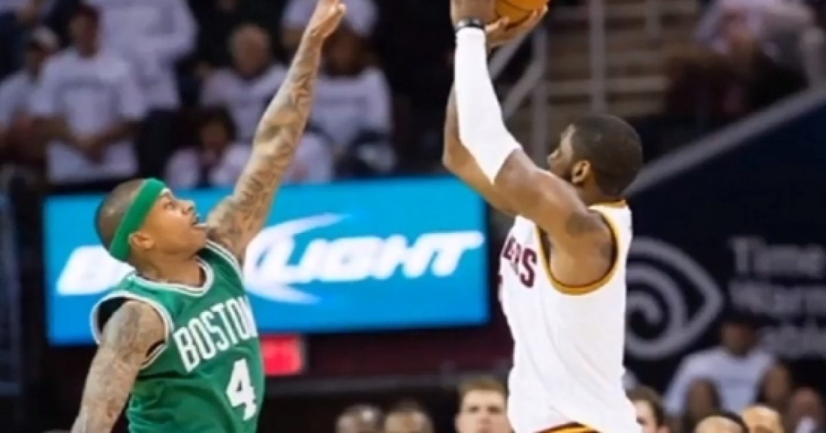 Cleveland Cavaliers and Boston Celtics discussing major Kyrie Irving trade
