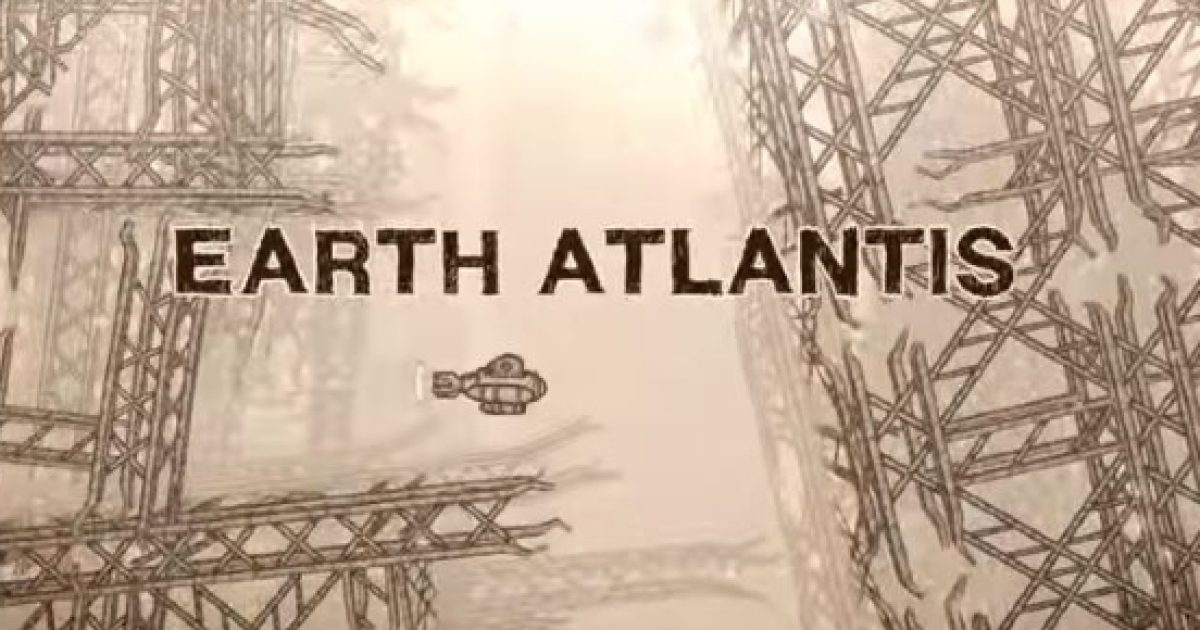 Experience the old-sketch, side-scroller game with 'Earth Atlantis ...