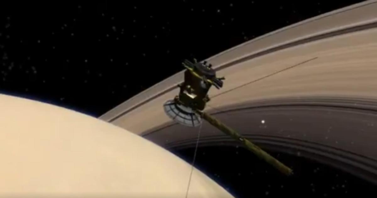 NASA Cassini’s death plunge to Saturn draws near