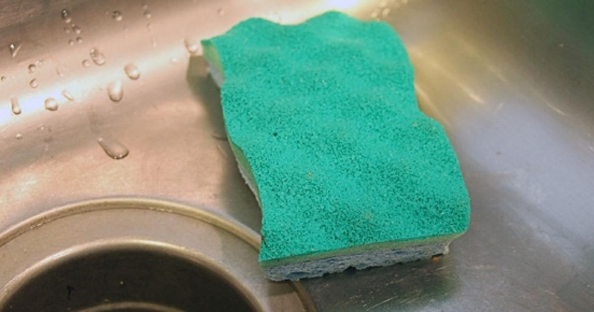Kitchen hack: Cleaning sponge is not helping, replacing it often does