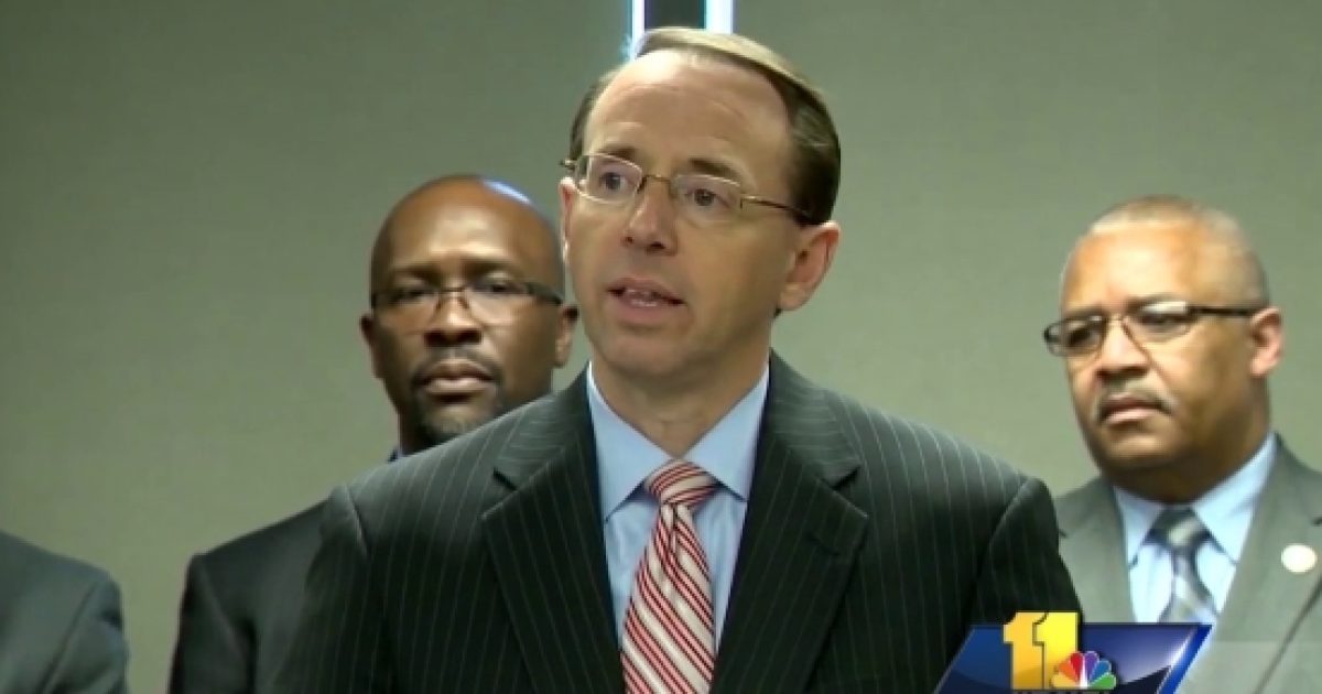 DAG Rod Rosenstein will surely incur Trump’s ire now