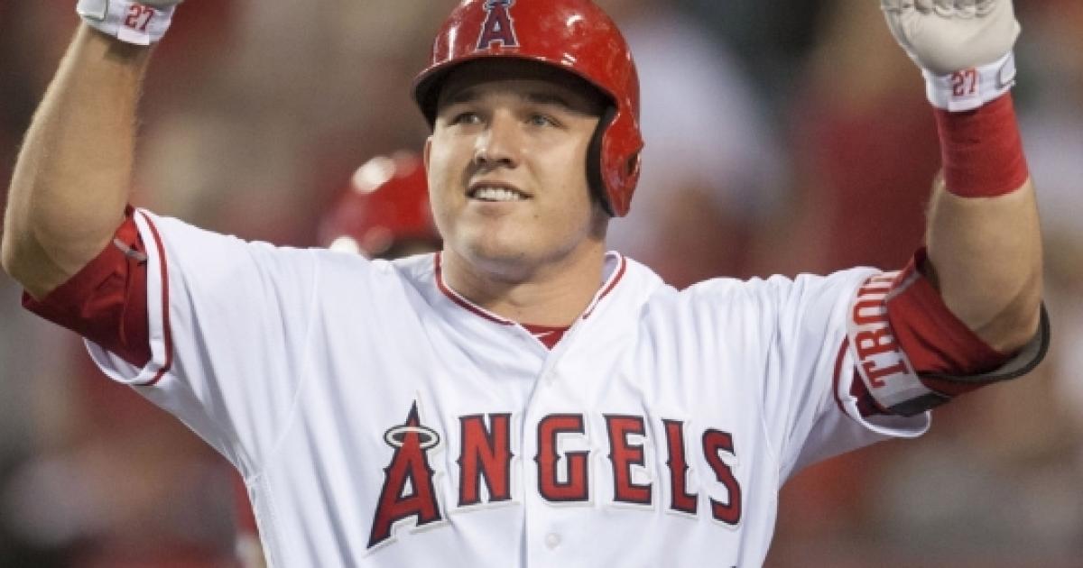 L.A. Angels' Mike Trout hits a major milestone in his young MLB career