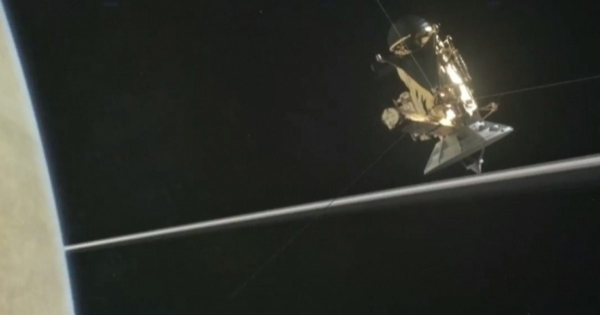 NASA's Cassini probe to do death dive into Saturn Friday
