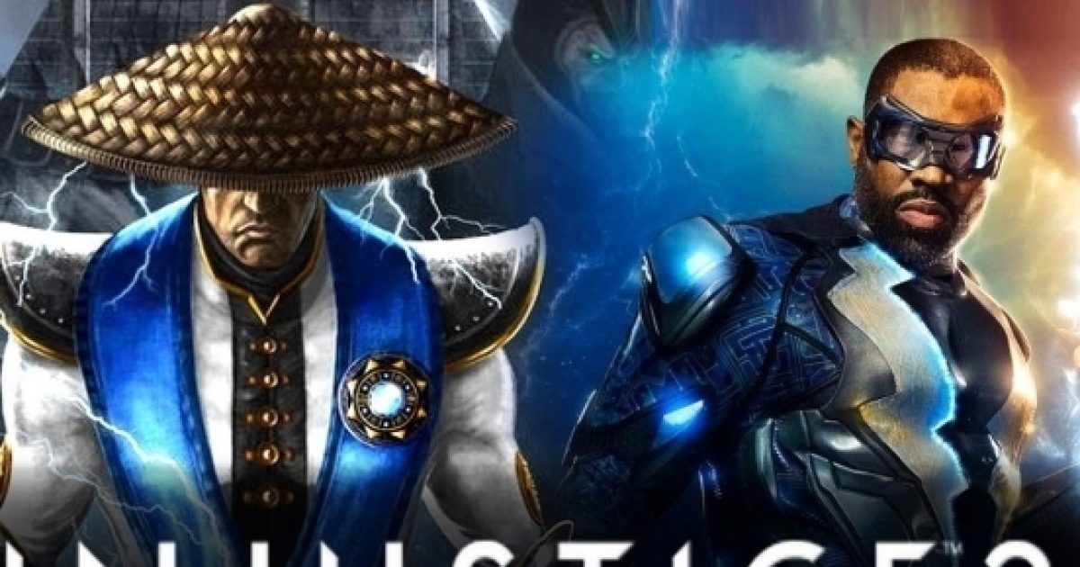 'injustice 2' debuts electrifying Raiden trailer, reveals Black Lightning