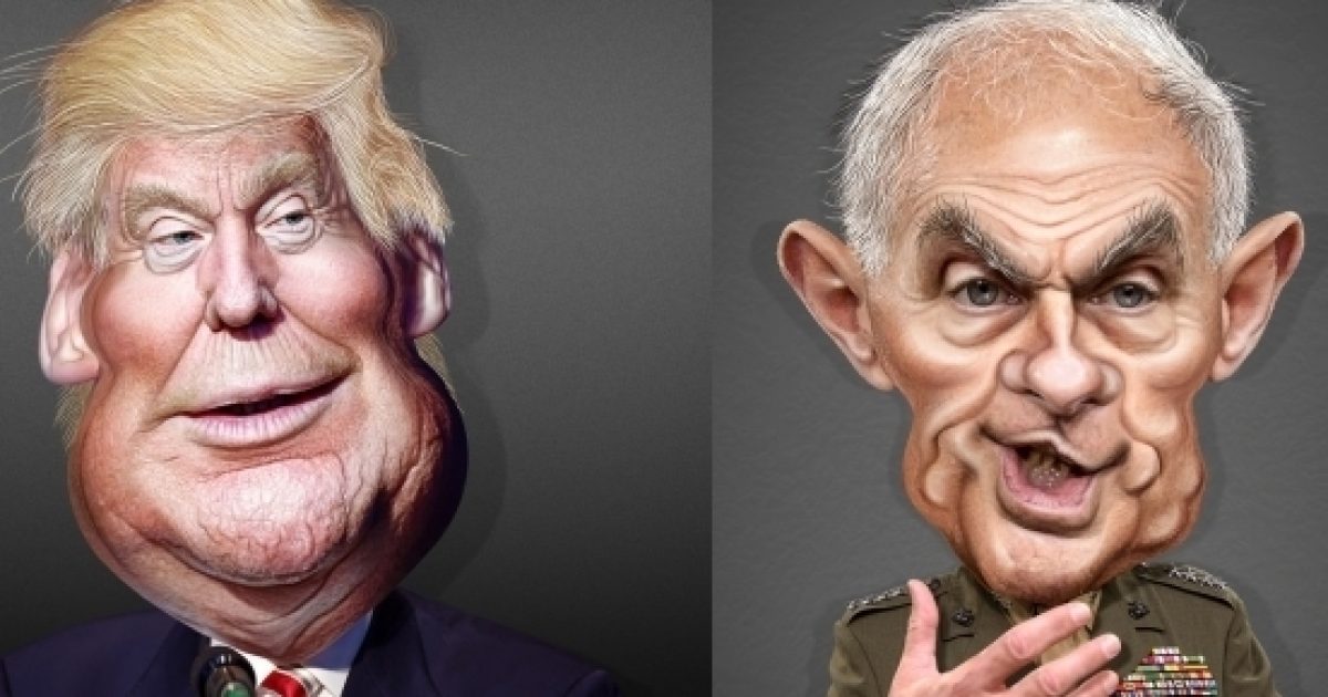 Just a little longer now before Kelly 'breaks' in Trump