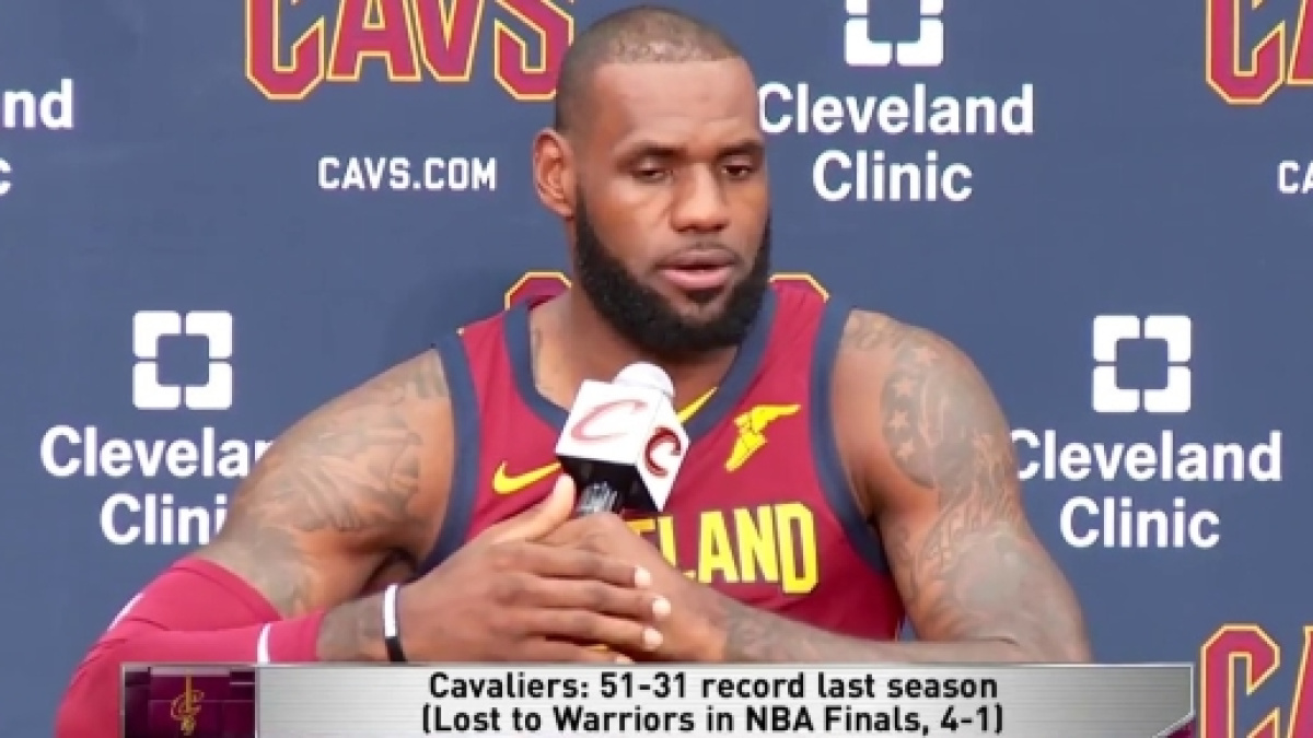 LeBron James on the Kyrie Irving trade: 'I tried to do whatever I could'