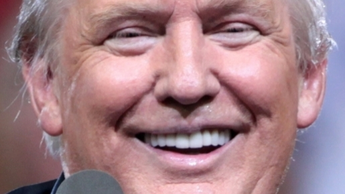 President Trump gets touchy feely on his second trip to Texas