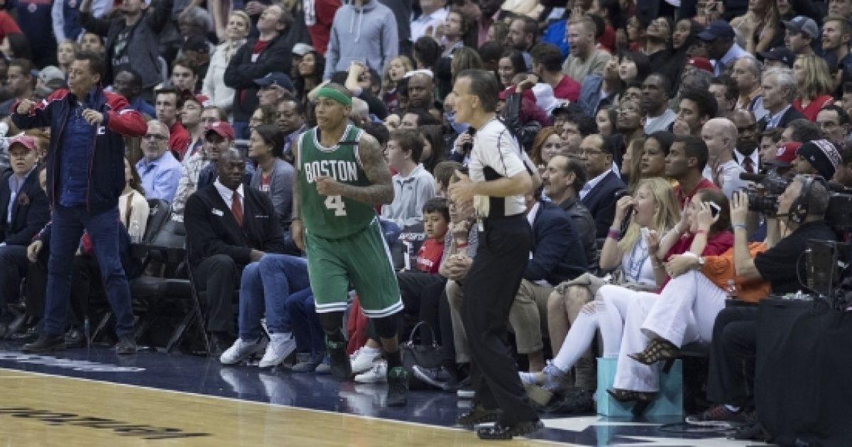 Celtics GM Danny Ainge talks about Kyrie Irving, Isaiah Thomas post trade