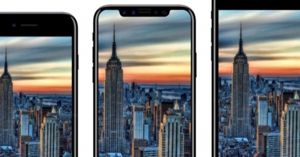 The iPhone 8 revolutionizes with a truly bezel-less screen