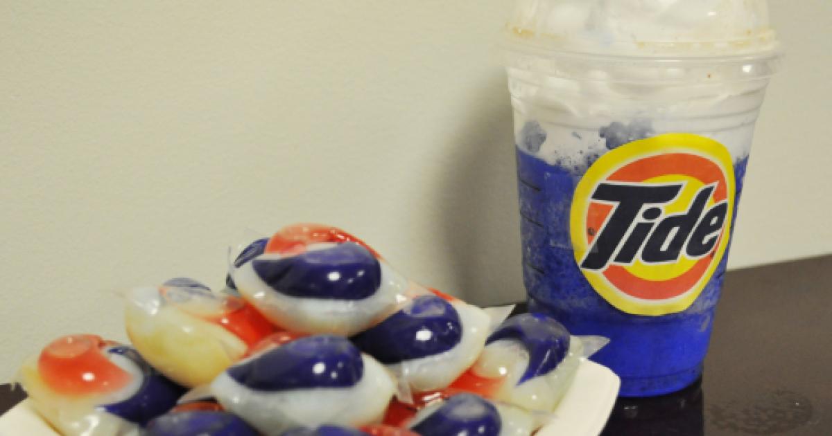 The kids are not alright. They are eating Tide Pods