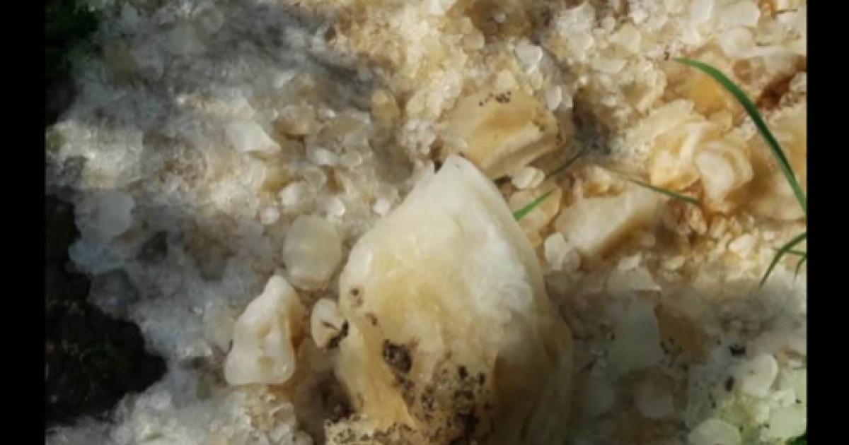 Indian villagers thrill over frozen ‘meteor’ which turns out to be ...