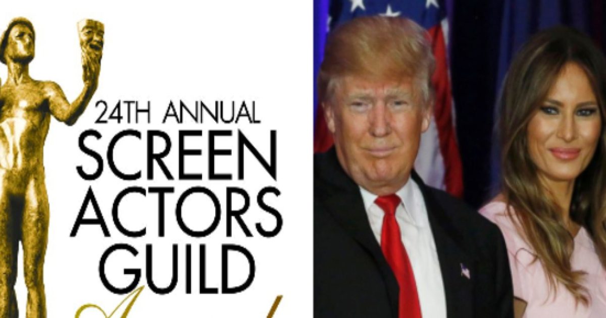 SAG Awards throw shade at Melania, Donald Trump over cyberbullying and ... SAG Awards throw shade at Melania, Donald Trump over cyberbullying and ...