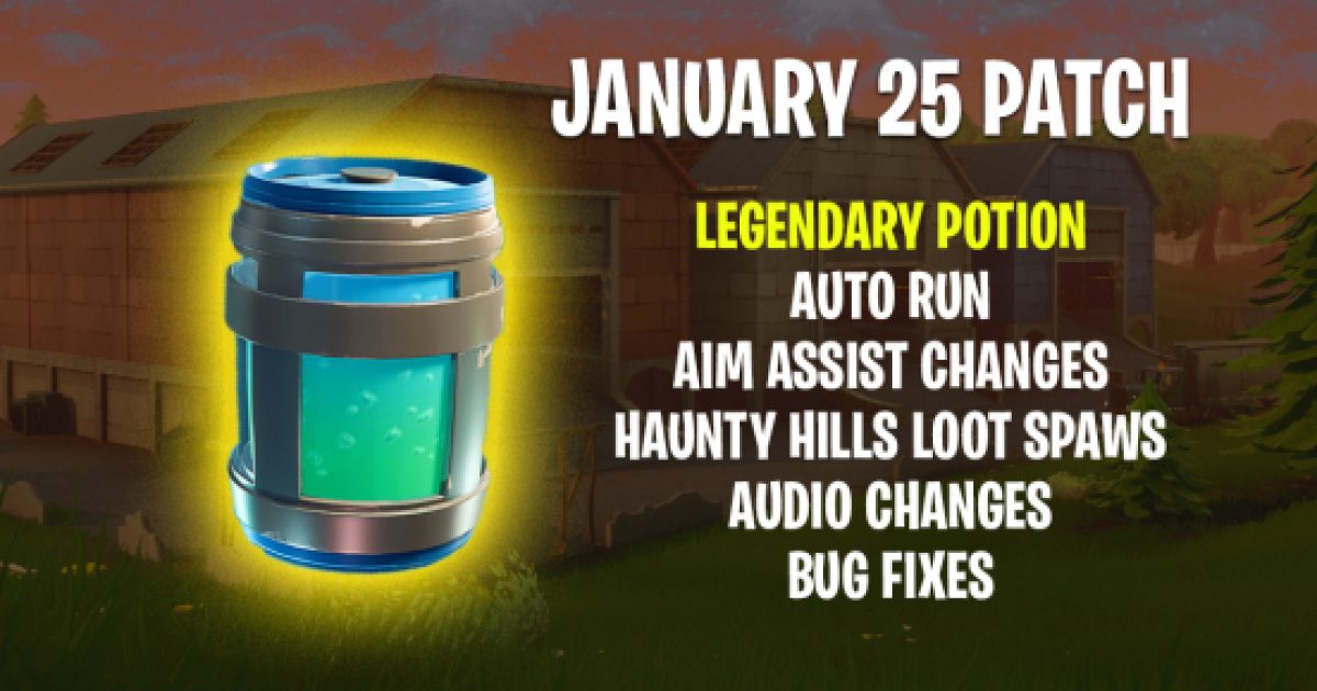 New Legendary consumable is coming to 'Fortnite' Battle Royale tomorrow