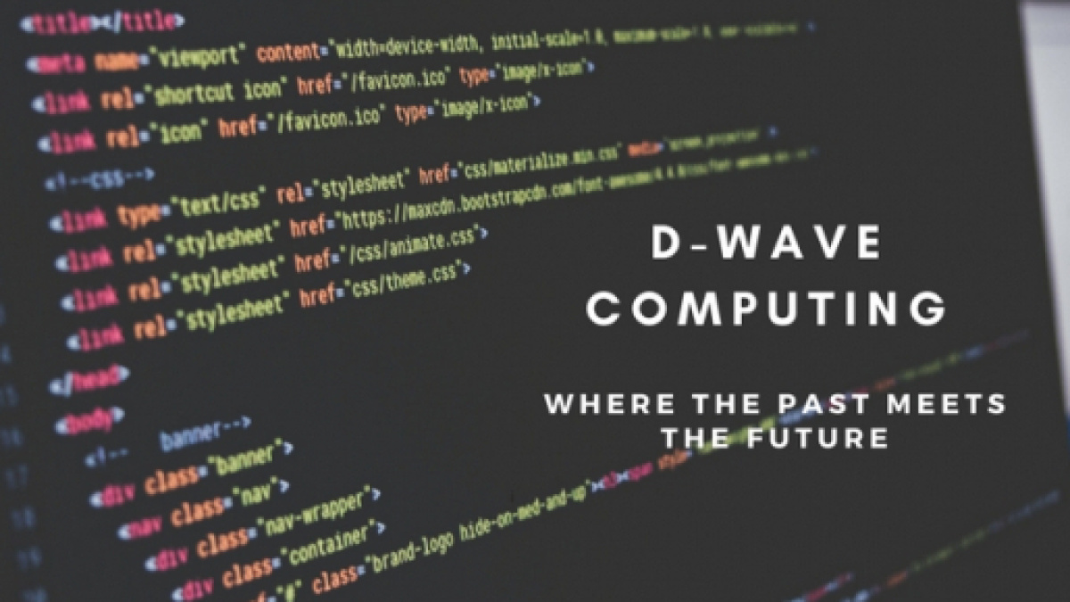 Meet the D-Wave Quantum Computer