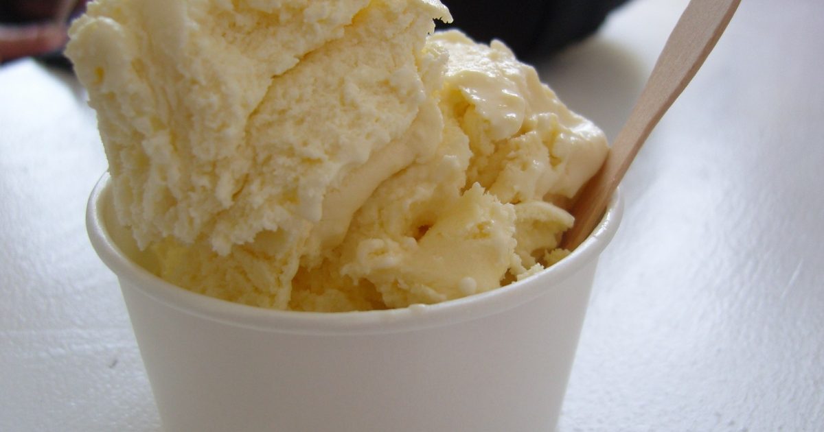 American-style ice cream recipe with variations