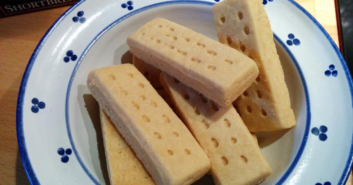 Simple shortbread recipe with variations