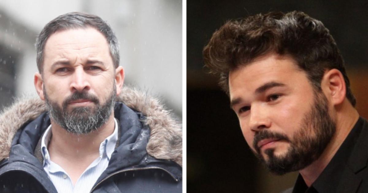 Santiago Abascal carga contra Rufián después de que le llame 'señorito ...