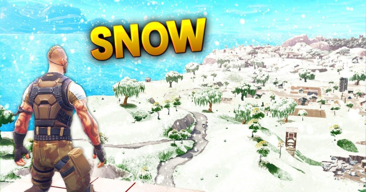 Snowy map may come to Fortnite Battle Royale