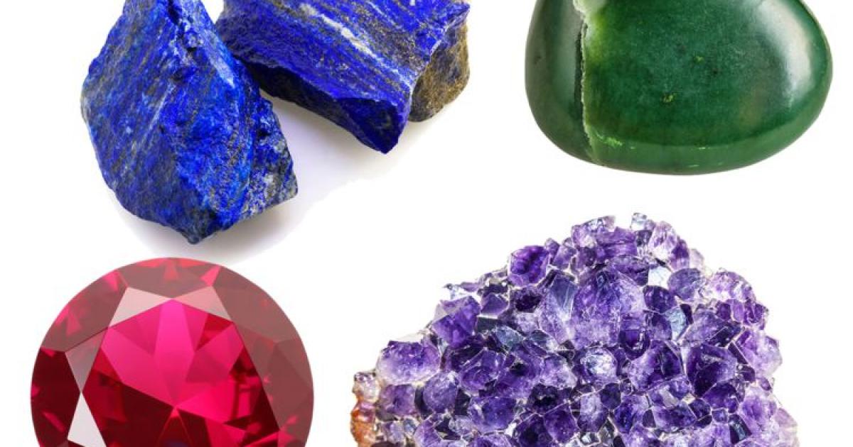 14 types de pierres gemmes incroyables - 14