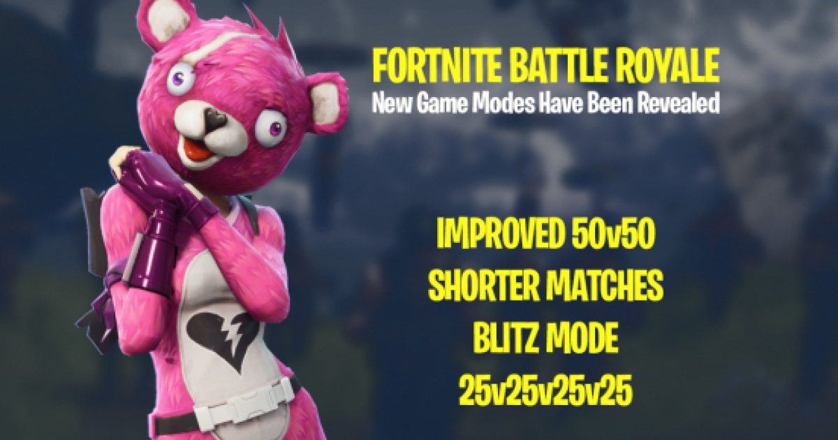 'Fortnite' developer reveals new amazing game modes