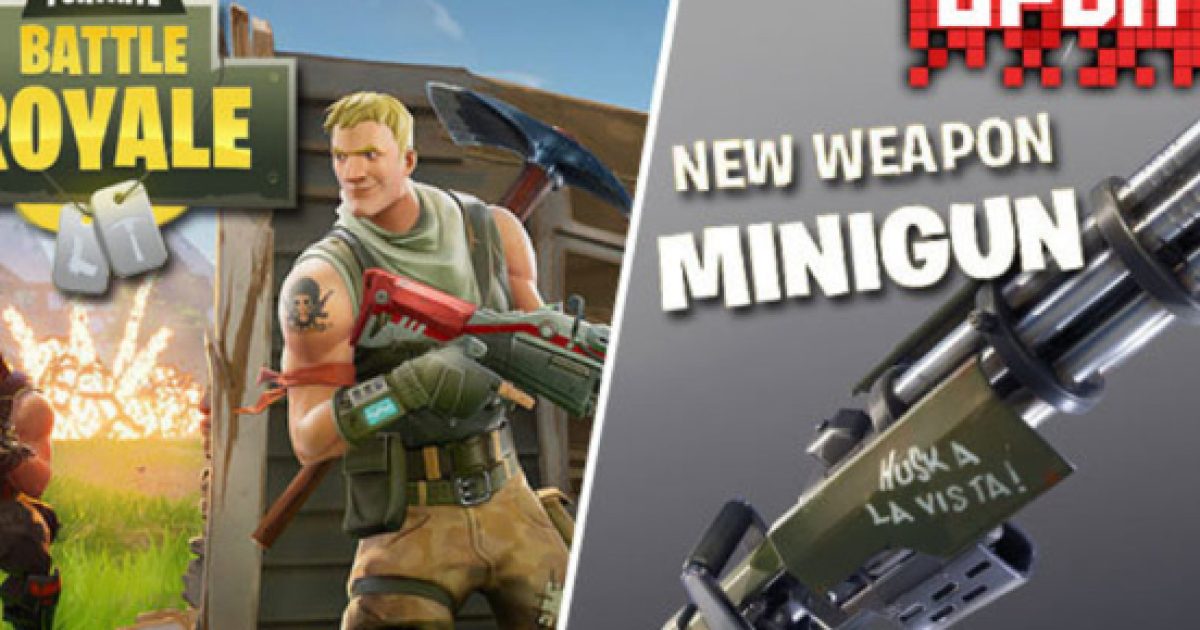 'Fortnite' minigun and auto-run features go live