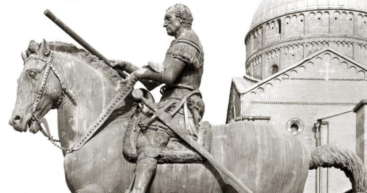 El condotiero Gattamelata de Donatello