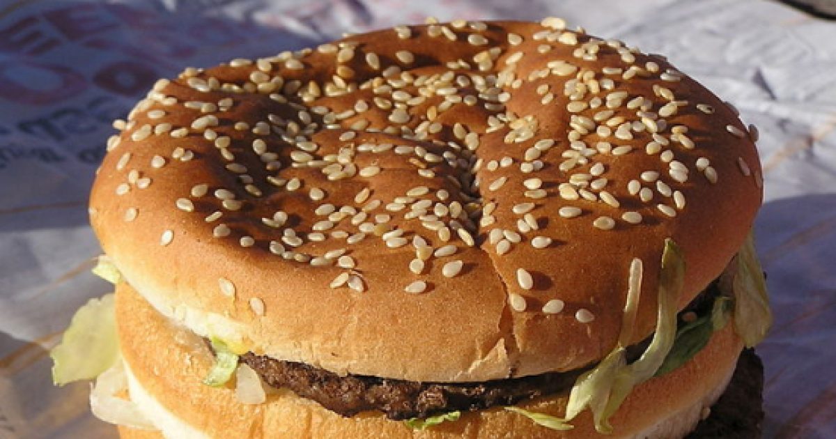 McDonald's offers large size Big Mac burgers to mark its 50 years