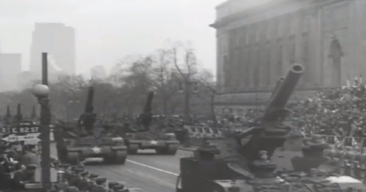 United States Armed Forces parades throughout US history