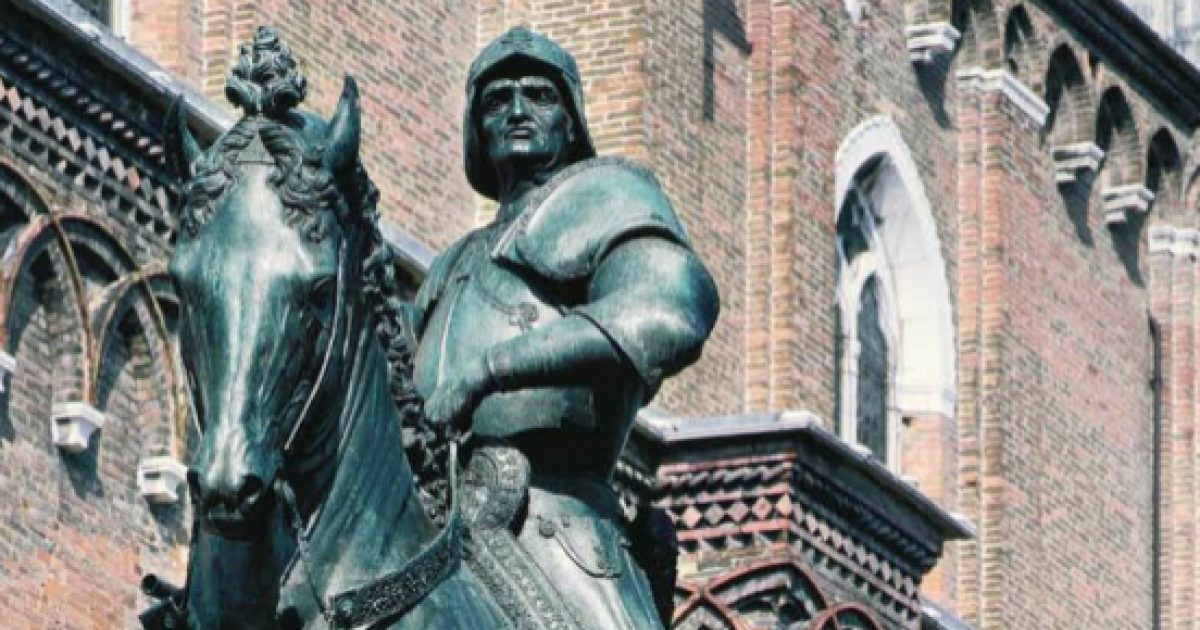 El Condottiero Colleoni de Verrocchio