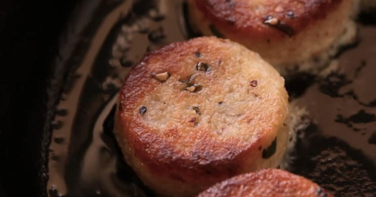 Simple coconut fritters with vanilla sauce recipe