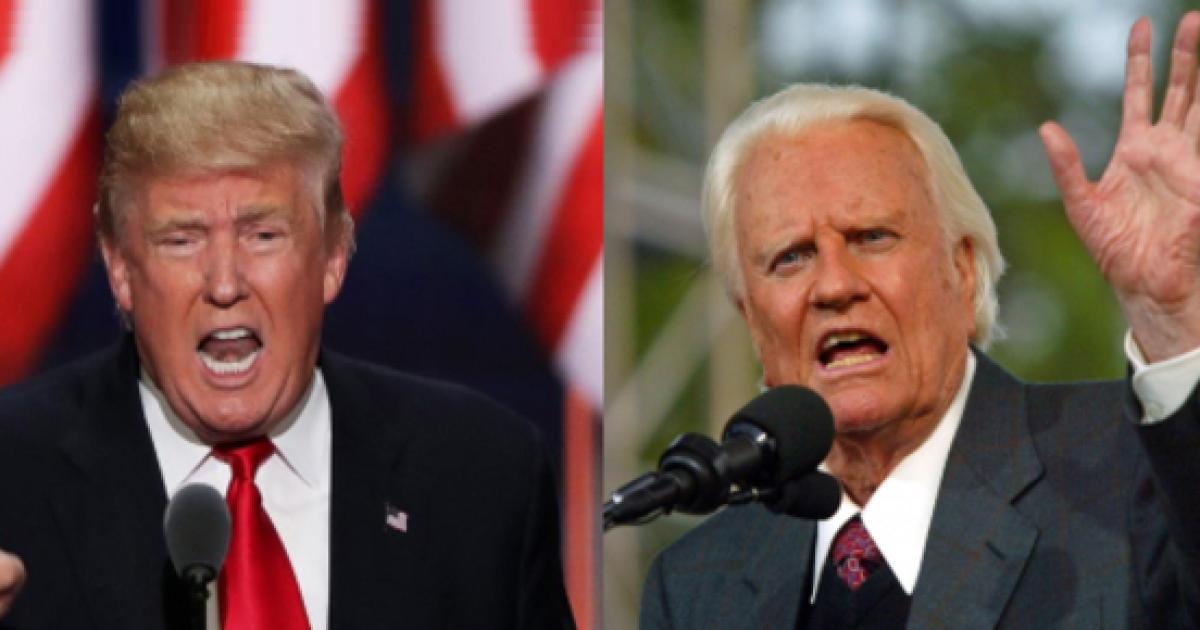 Trump tweets about attending funeral of Billy Graham, faces immediate ...