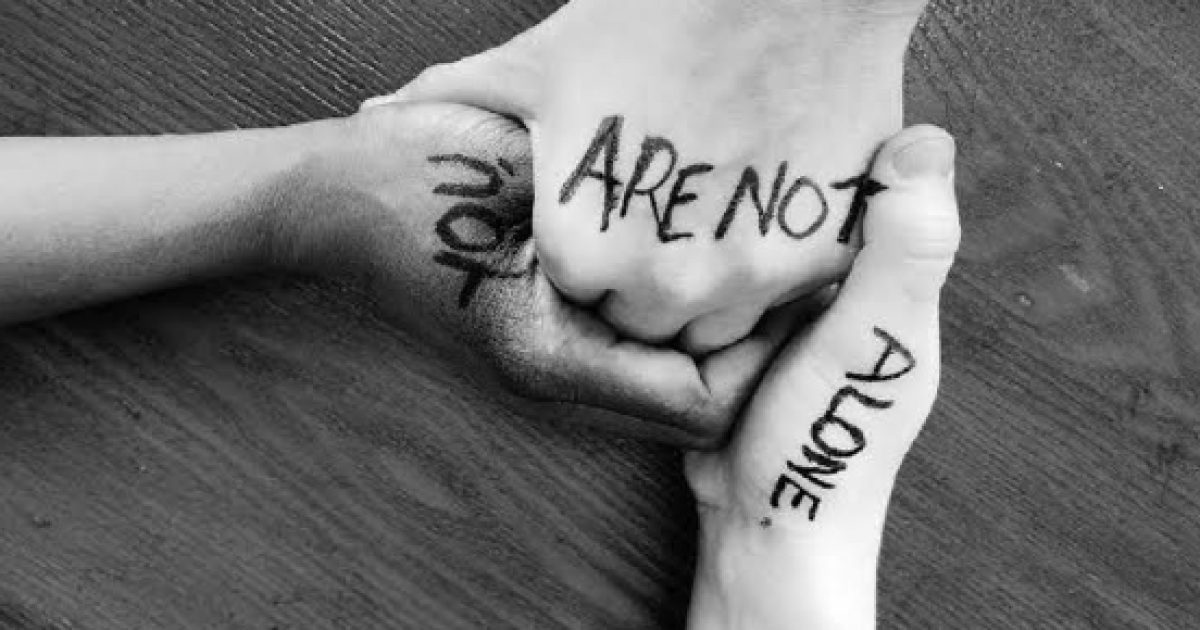 Why you should understand you're never alone