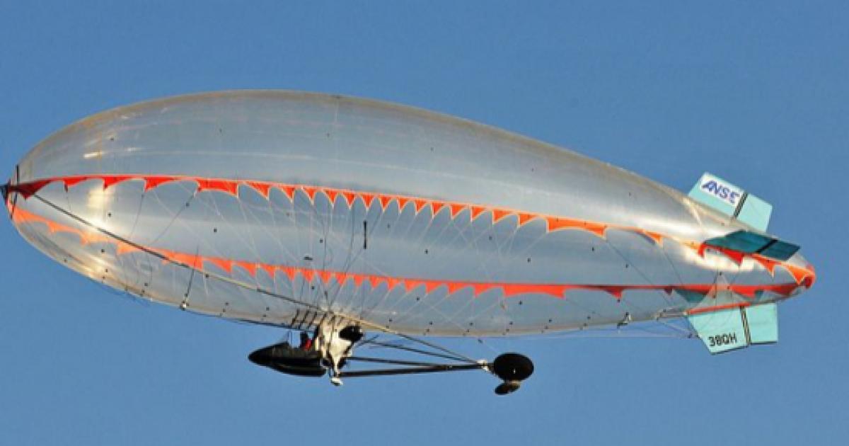 Cargo airship capable of lifting a load of 60 tons under development