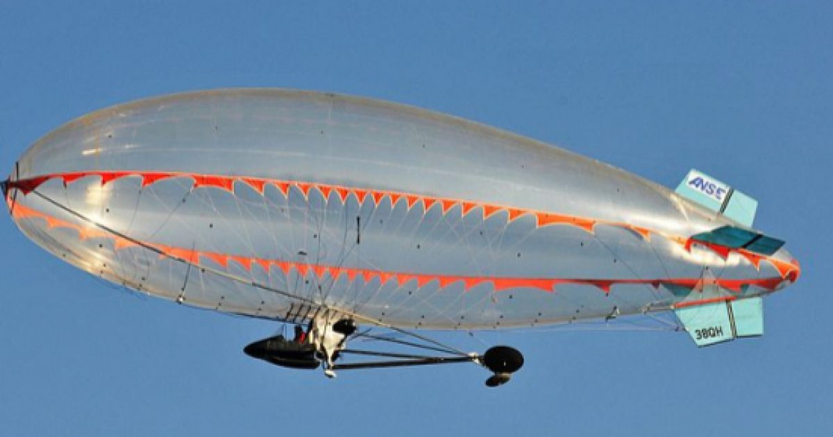 Cargo airship capable of lifting a load of 60 tons under development