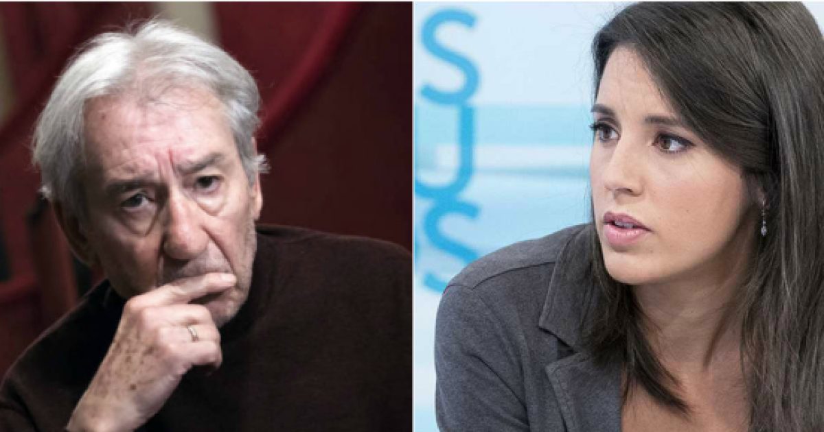 José Sacristán acusa gravemente a Irene Montero e insulta a Podemos José Sacristán acusa gravemente a Irene Montero e insulta a Podemos