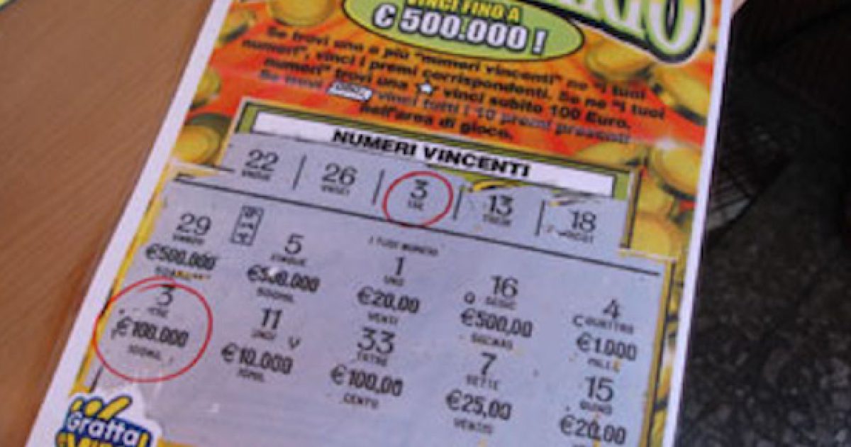 Gratta E Vinci ‘miliardario Pensa Di Aver Vinto 300€ Ma In Realtà
