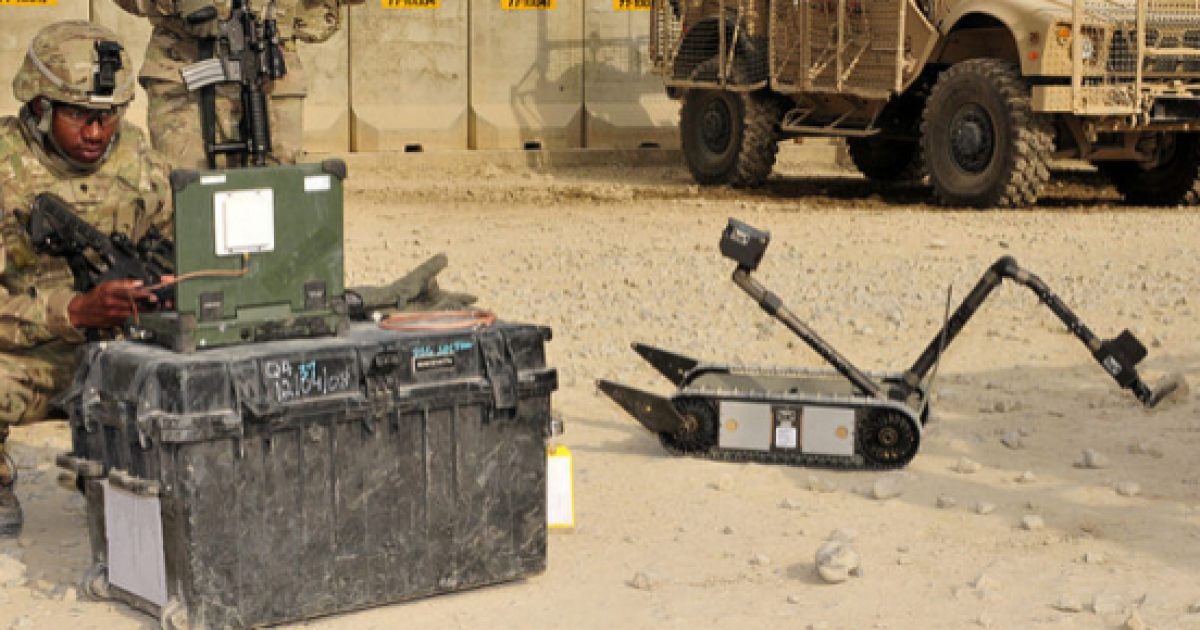 Make way for robot soldiers to fight wars