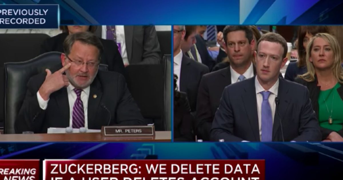 Facebook founder Mark Zuckerberg testified before congress over data breach