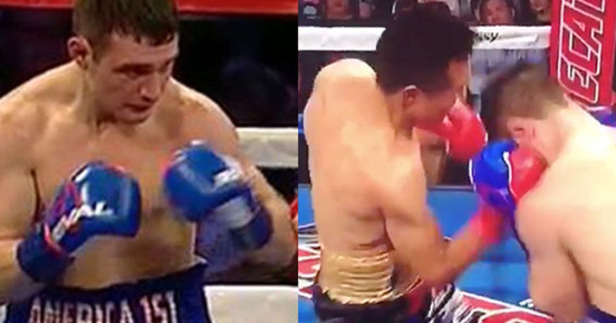 Trump-supporting boxer wears border wall shorts, gets KO'd by Mexican ...
