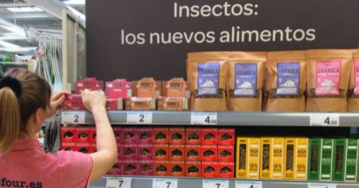 Carrefour ofrece a sus clientes chocolate con insectos