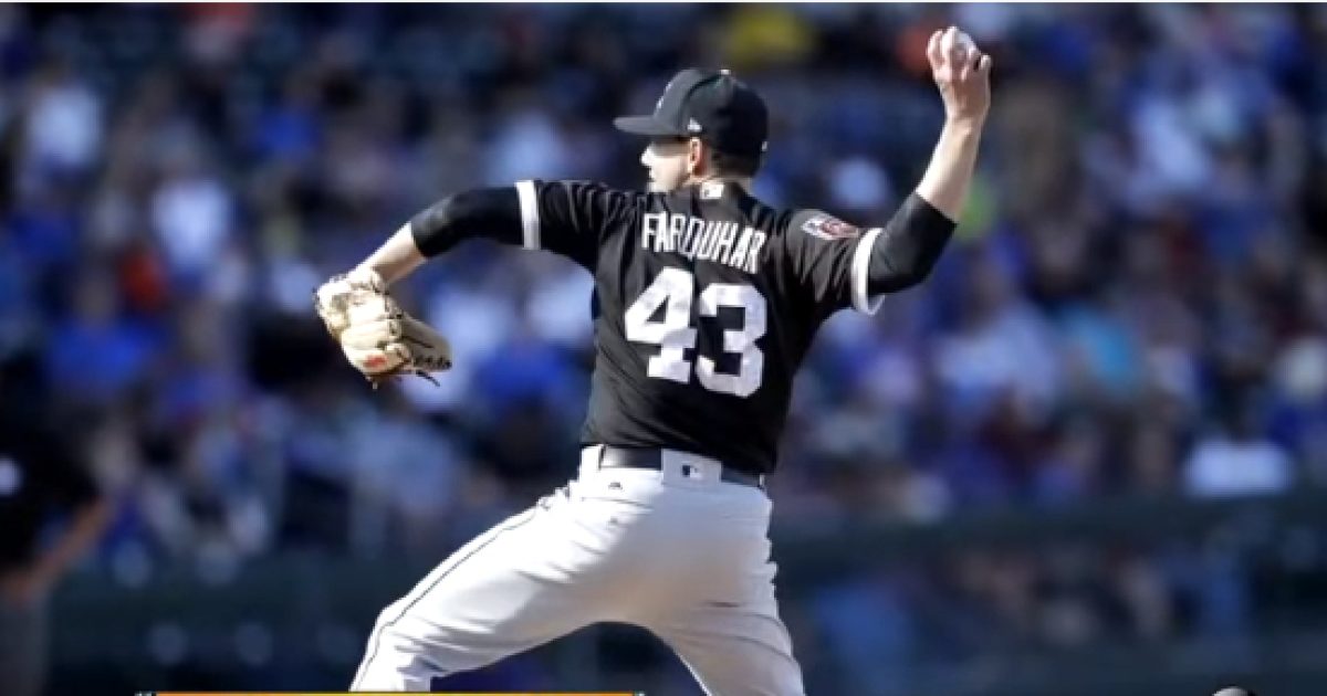 White Sox's Danny Farquhar making progress