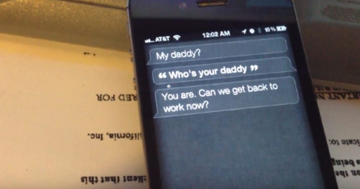 An easy way to make Siri curse has been discovered