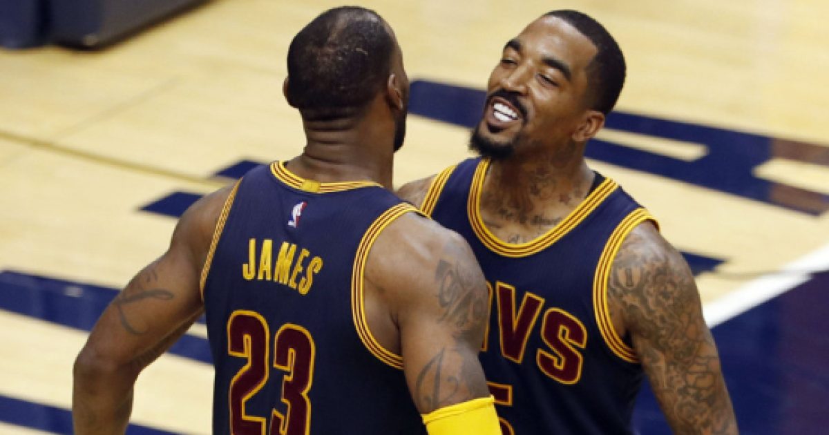 JR Smith sends motivation to LeBron James