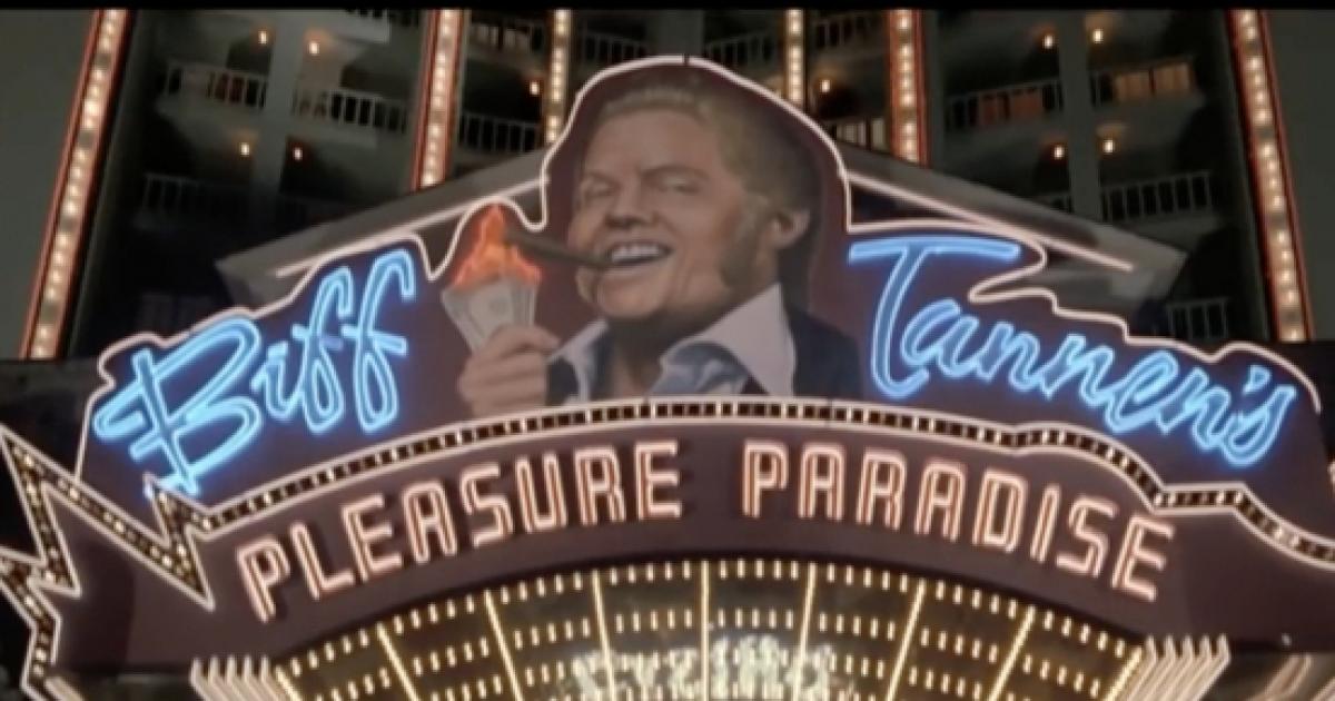 Donald Trump Is Biff Tannen. It's official