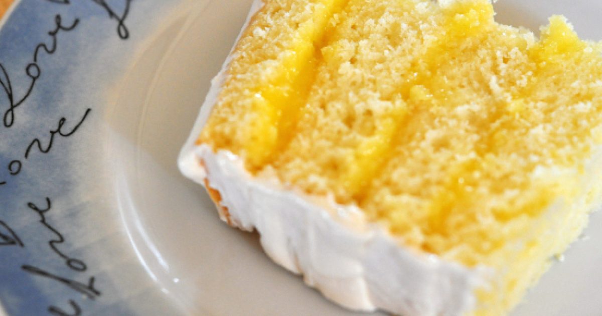 Yellow cake with vanilla frosting recipe
