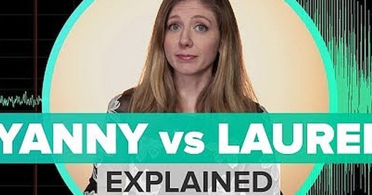 Yanny or Laurel? The science behind what you hear