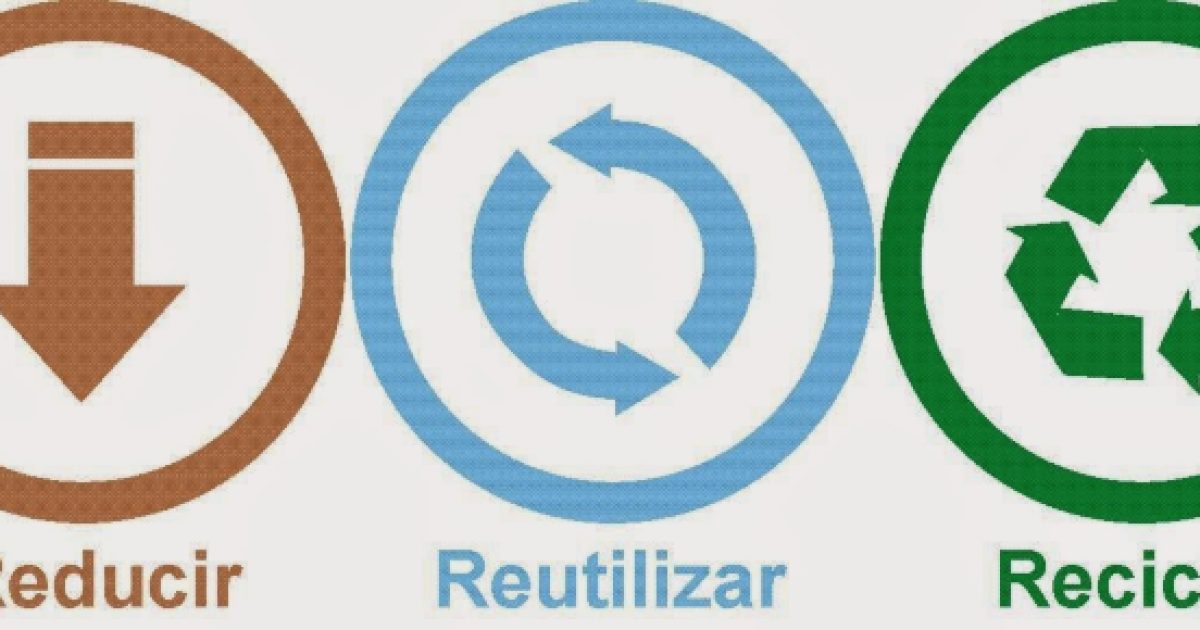 A reducir, reutilizar y reciclar.
