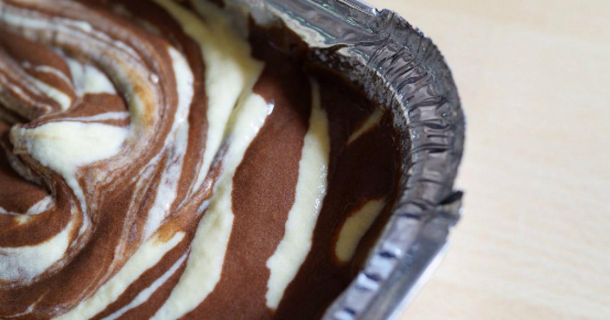 Espresso Chocolate Marble cake with Fudge icing recipe