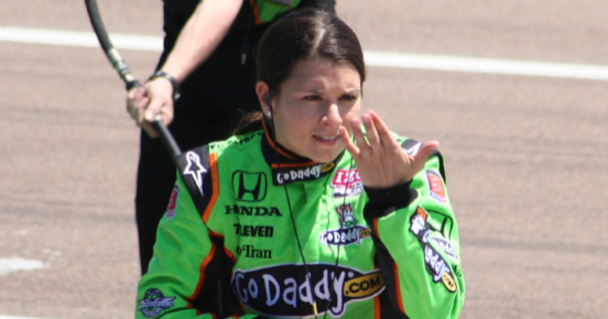 Danica Patrick crashes during her final race at the Indy 500